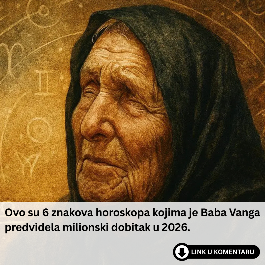 Ovo su 6 znakova horoskopa kojima je Baba Vanga predvidela milionski ...